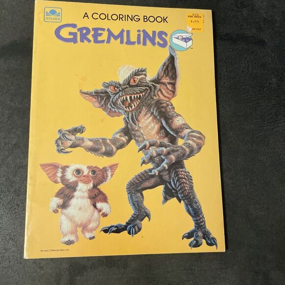 Media | Gremlins Vintage Coloring Book | Poshmark
